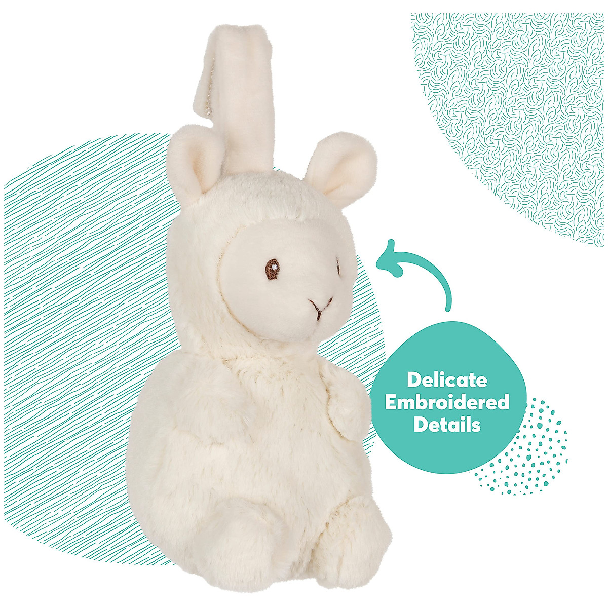 GUND Baby Lil’ Luvs Tuck-Away Lovey, Liam Llama, Ultra Soft Animal Plush Toy with Built-in Baby Blanket for Babies and Newborns