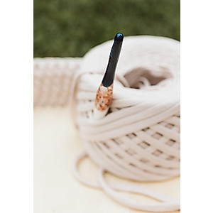 Generic Large Wood Basket Base Bottom for Crochet 50x30cm, Basswood