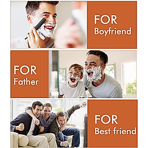 Professional Straight Edge Razor with 20 double-edged Straight Razor Blades,Barber Straight Razor ,Close Shaving Men's Manual Shaver, stainless steel Straight Razor Blades-Straight Razor Kit-Black/Gold (BB)