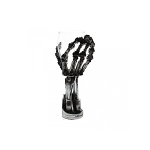 Nemesis Now B1457D5 Terminator Hand Goblet 19cm Silver, Resin w/Stainless Steel Insert