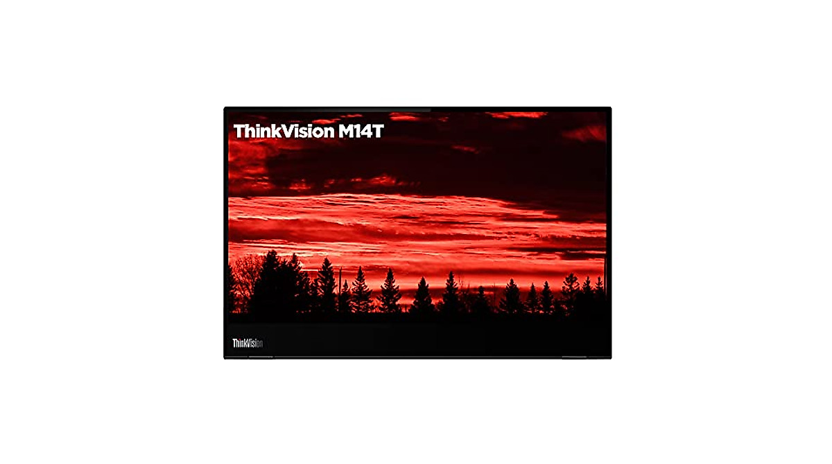 ThinkVision M14t USB-C Mobile Monitor with Touch Screen - Black — 🛍️ ...