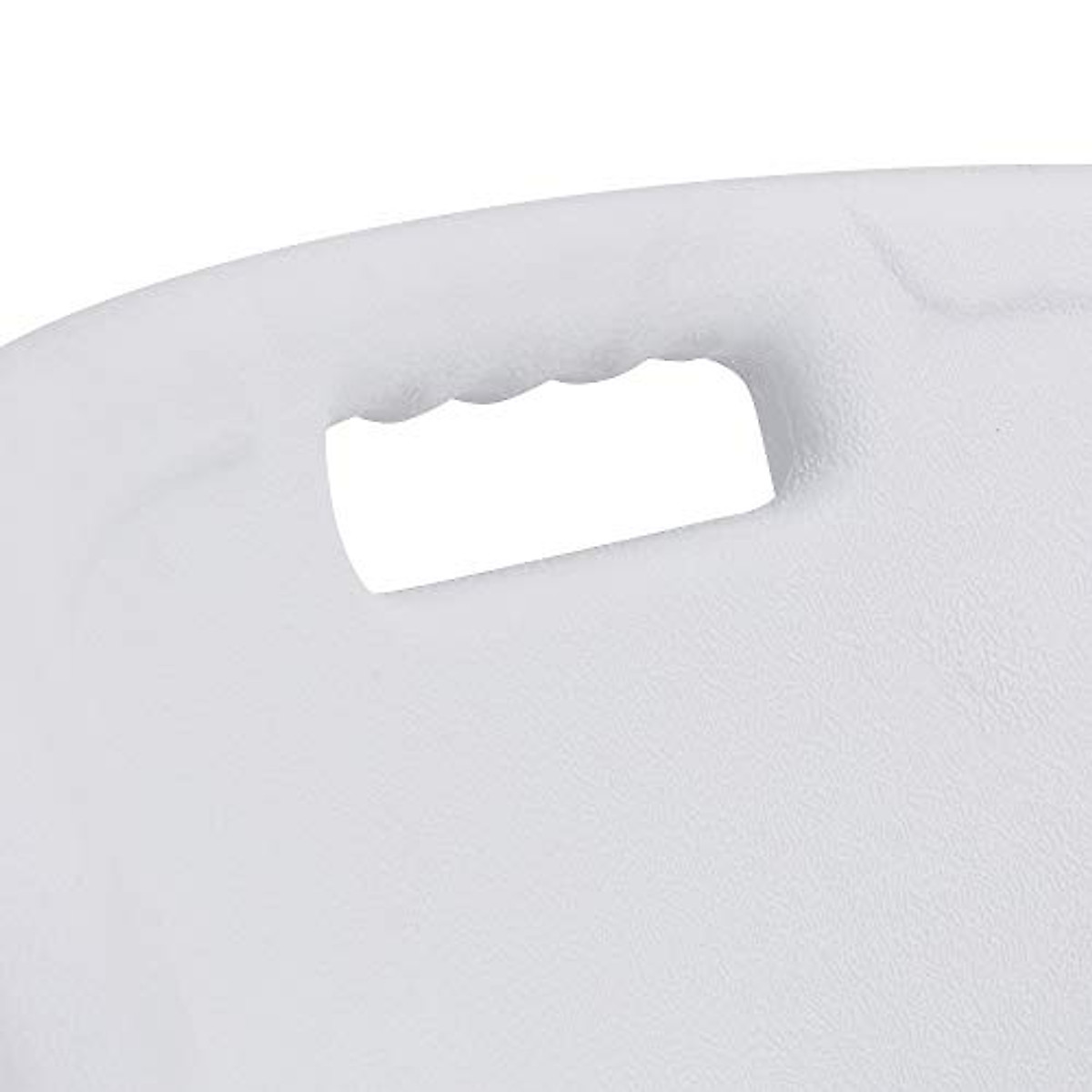 Norwood Commercial Furniture Blow-Molded Plastic Folding Chairs for Indoor/Outdoor Events, Commercial Event Chairs with 400-lb. Weight Capacity, Set of 4, White