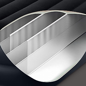 Intex Dura-Beam Standard Series Pillow Rest Raised Airbed w/Built-in Pillow & Internal Electric Pump, Twin