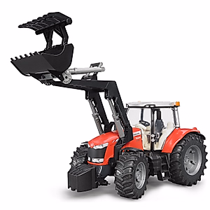 Bruder Massey Ferguson 7600 with Frontloader
