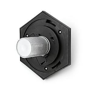 LED Solar Pathway Lights Outdoor, Outdoor Solar Hexagonal Lights, Waterproof Solar Lights for Outside, Garden, Landscape, Driveway, Walkway, Yard, Sidewalk, Lawn (2PC)