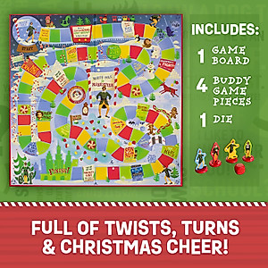 Paladone Buddy The Elf Game - 2-4 Players - Ages 8+ - Christmas Board Game Officially Licensed Elf Movie Merchandise