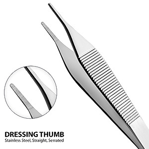 SURGICAL ONLINE - Suture Scissors Set - O.R. Grade Stainless Steel Suture Removal Kit for Medical Training