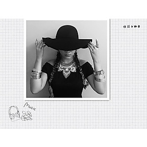 Thkmeet Vintage Gypsy Bohemian Ethnic Tribal Boho Statement Pendant Necklace,Owl style (Silver)