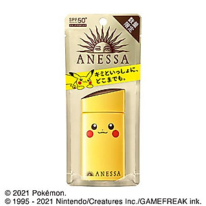 Anessa Perfect UV Skin Care Milk Pokemon Limited Package, (Pikachu) Sunscreen, 2.03 Fl Oz
