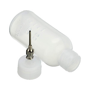 2Pcs Jagua Henna Temporary Tattoo Kit Applicator Bottles with 16 Tips Needles for Henna Tattoo Cone Tattoo Bottle Kits - Qty 2 & 16 Tips