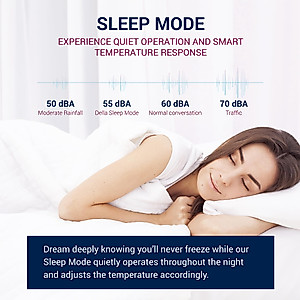 DELLA 12000 BTU 115V/60Hz Energy Saving Window Air Conditioner, Whisper Quiet AC Unit with Smart Controls, Remote, Dehumidifier, Fan, Cools Up to 450 Square Feet