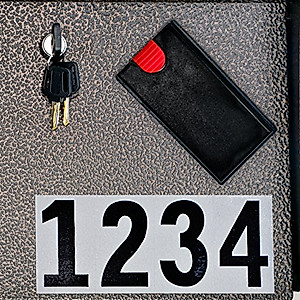 Mail Boss 7164 Metro, Bronze High Capacity Wall Mounted Locking Security Mailbox