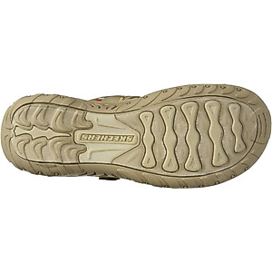 Skechers womens Reggae - Mad Swag Toe Thong Woven Sandal, Dark Natural, 8 US