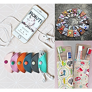 408 Sets Plastic Snap Buttons, No-Sew T5 Snaps with Organizer Storage Case for Bibs Diapers Crafts by ilauke