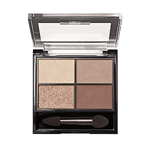 Revlon ColorStay Day to Night Eyeshadow Quad, Longwear Shadow Palette with Transitional Shades and Buttery Soft Feel, Crease & Smudge Proof, 500 Addictive, 0.16 Oz