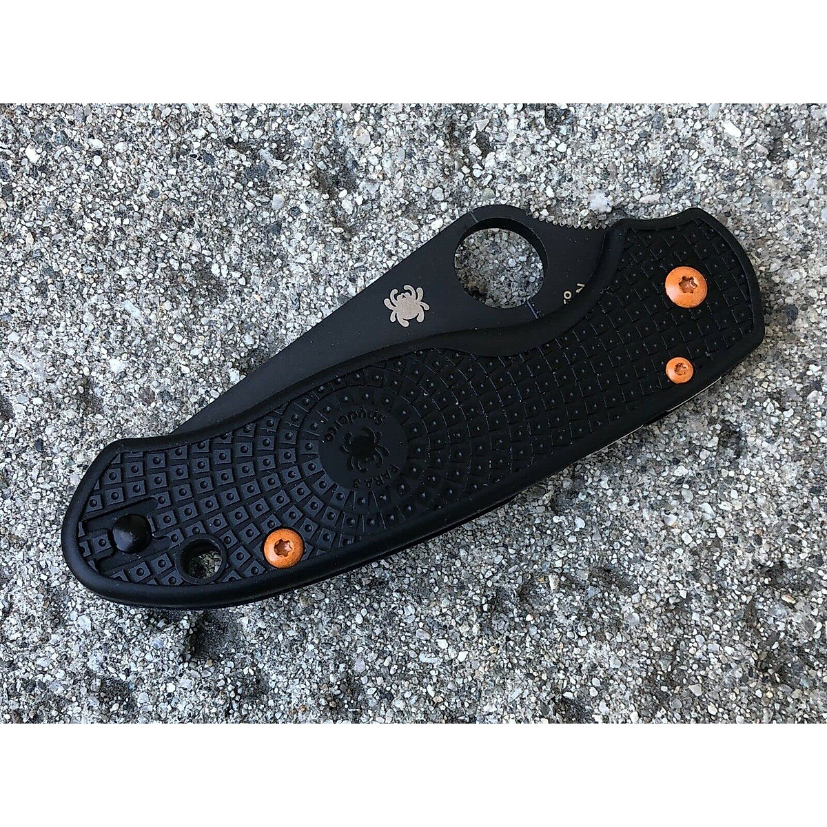 Flat Orange Screws Set For Spyderco Para 3 FRN Lightweight Knife C223PBK 6pcs