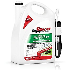 Tomcat Rodent Repellent for Indoor and Outdoor Mouse and Rat Prevention, Ready-To-Use, 1 gal.