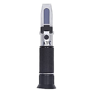 Sugar Refractometer Tester, ATC High Accuracy Brix Meter Refractometer for Kitchen