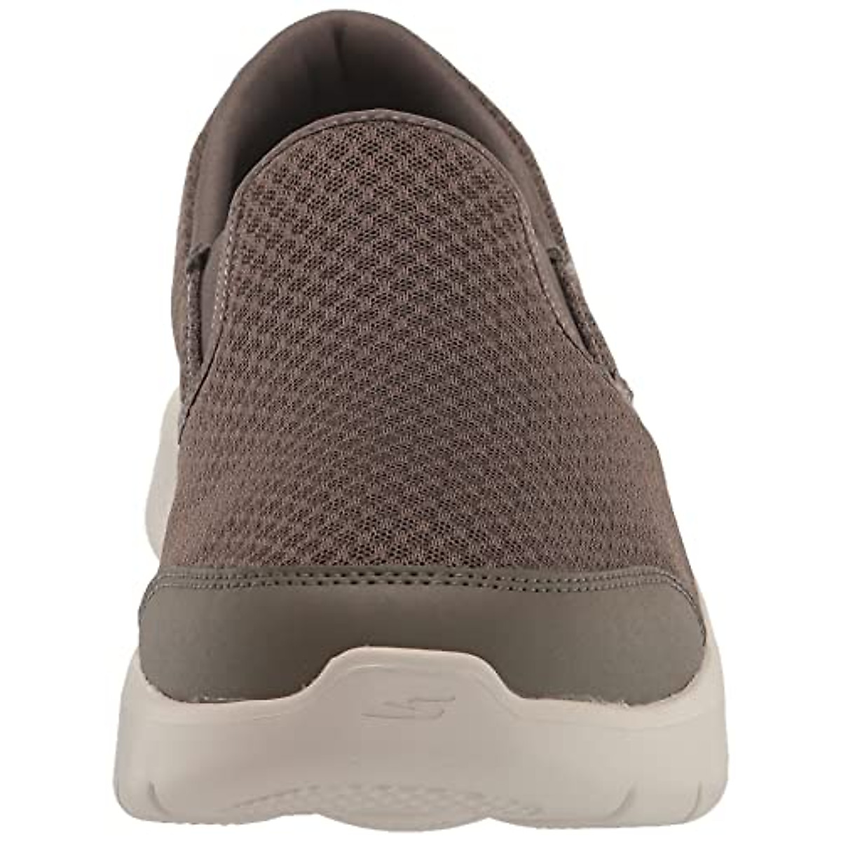 Skechers Men's Gowalk Flex-Athletic Slip-On Casual Loafer Walking Shoes with Air Cooled Foam Sneaker, Khaki 2, 11.5