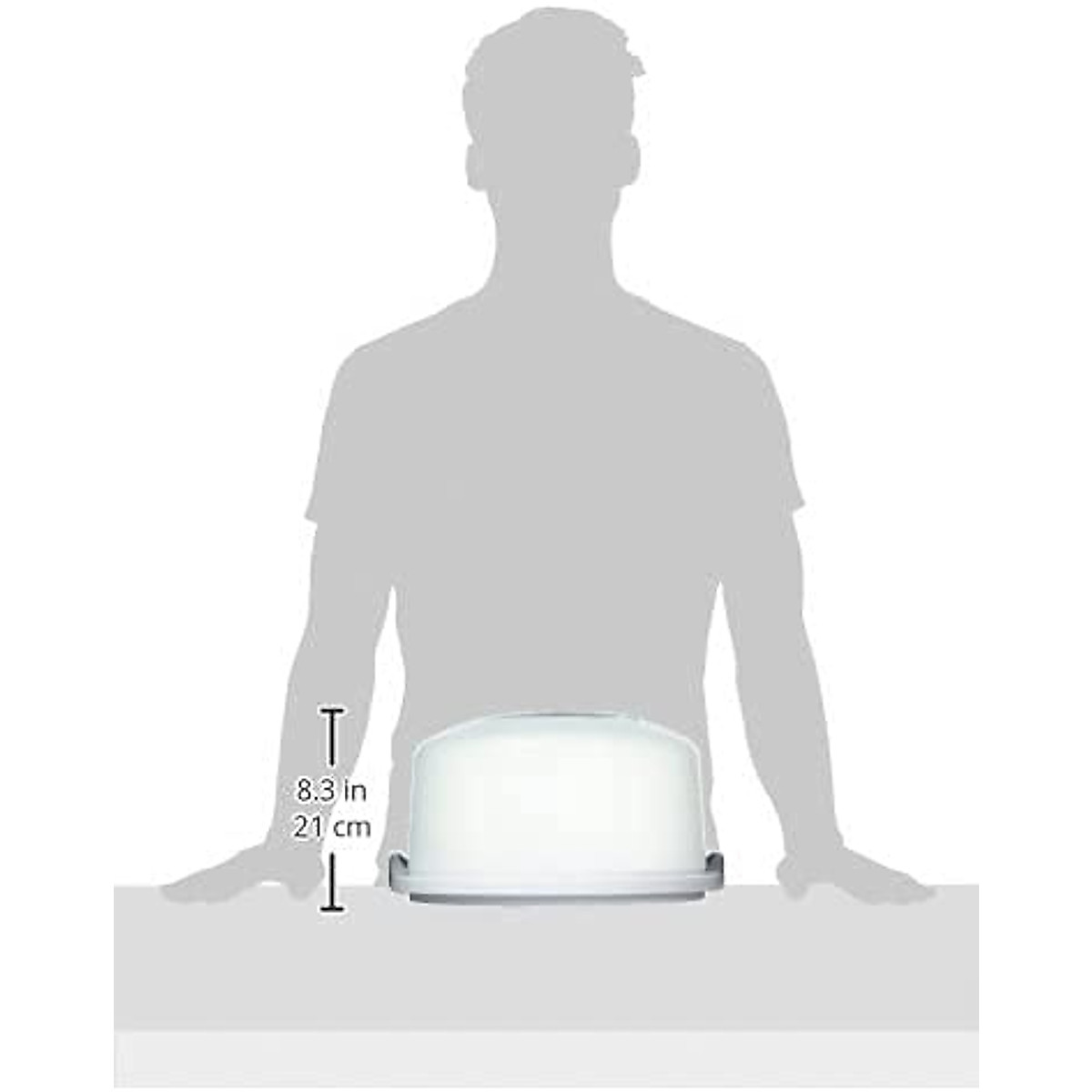 STERILITE Cake Server, 1 pack, White