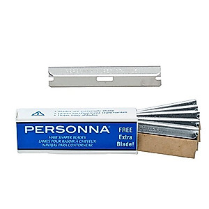 Personna Hair Shaper Blades, 60 Count