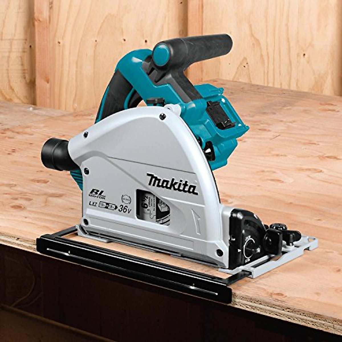 Makita XPS01Z 36V (18V X2) LXT Brushless 6-1/2" Plunge Circular Saw, Tool Only