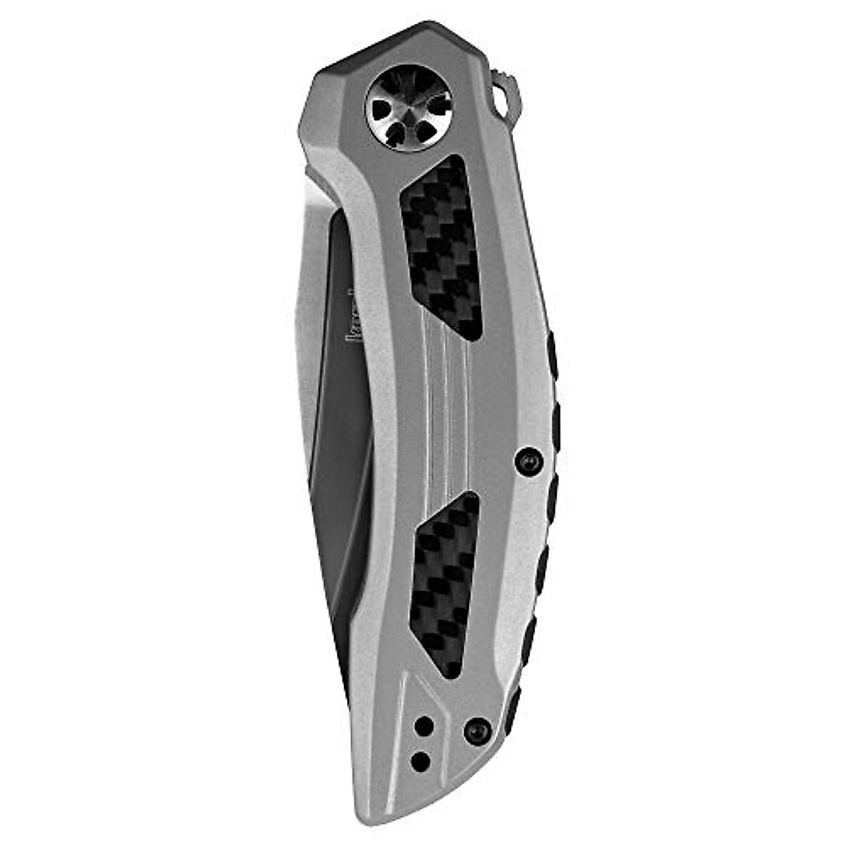 Kershaw Norad Folding Pocket Knife, 3.3 Inch Blade with Manual Open, Frame Lock (5510), Black