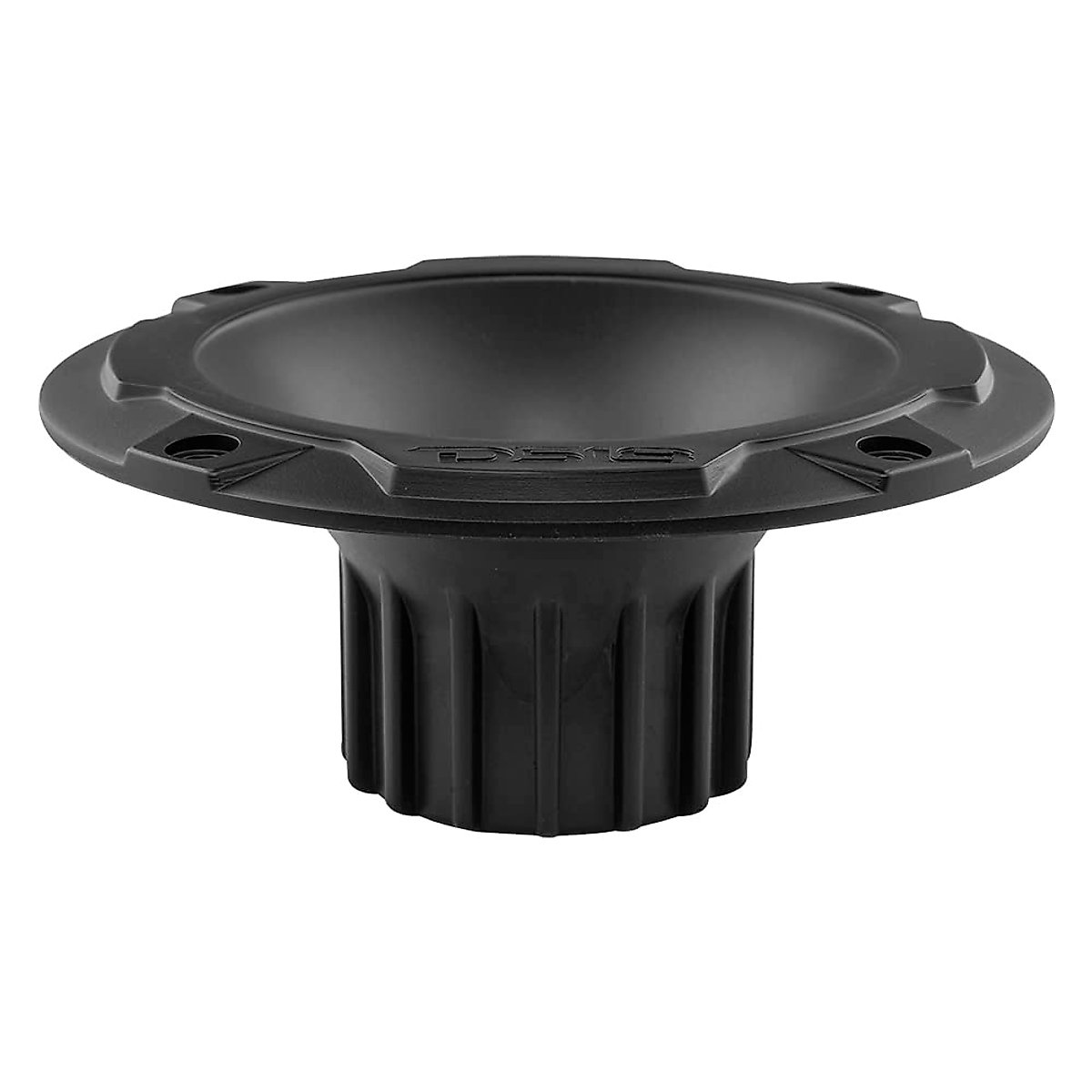 DS18 PRO-HT1 Twist on Slim Profile Exit Horn ABS/PC Plastic Waveguide for Drivers with 1" Throat, 1.77" Depth, 4.5" Diameter - Short Exit Horn Wave Guide for Compression Drivers