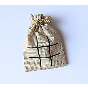Religious Gift for Kids - Tic Tac Toe Game - Easter Basket Filler - Stocking Stuffer - Gift for Kids (Cross & Angel)