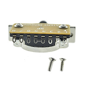Heavy Duty 5 Way Guitar Pickup Lever Selector Switch for Strat Tele with 3 Plastic Tips