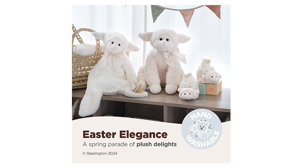 Bearington Baby Lamby Lullaby Musical Plush Toy - Soft & Engaging for ...