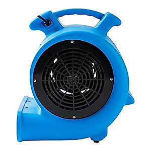 Mounto 2-Speed 1/2HP 2200CFM Air Mover Floor Carpet Dryers (Blue)