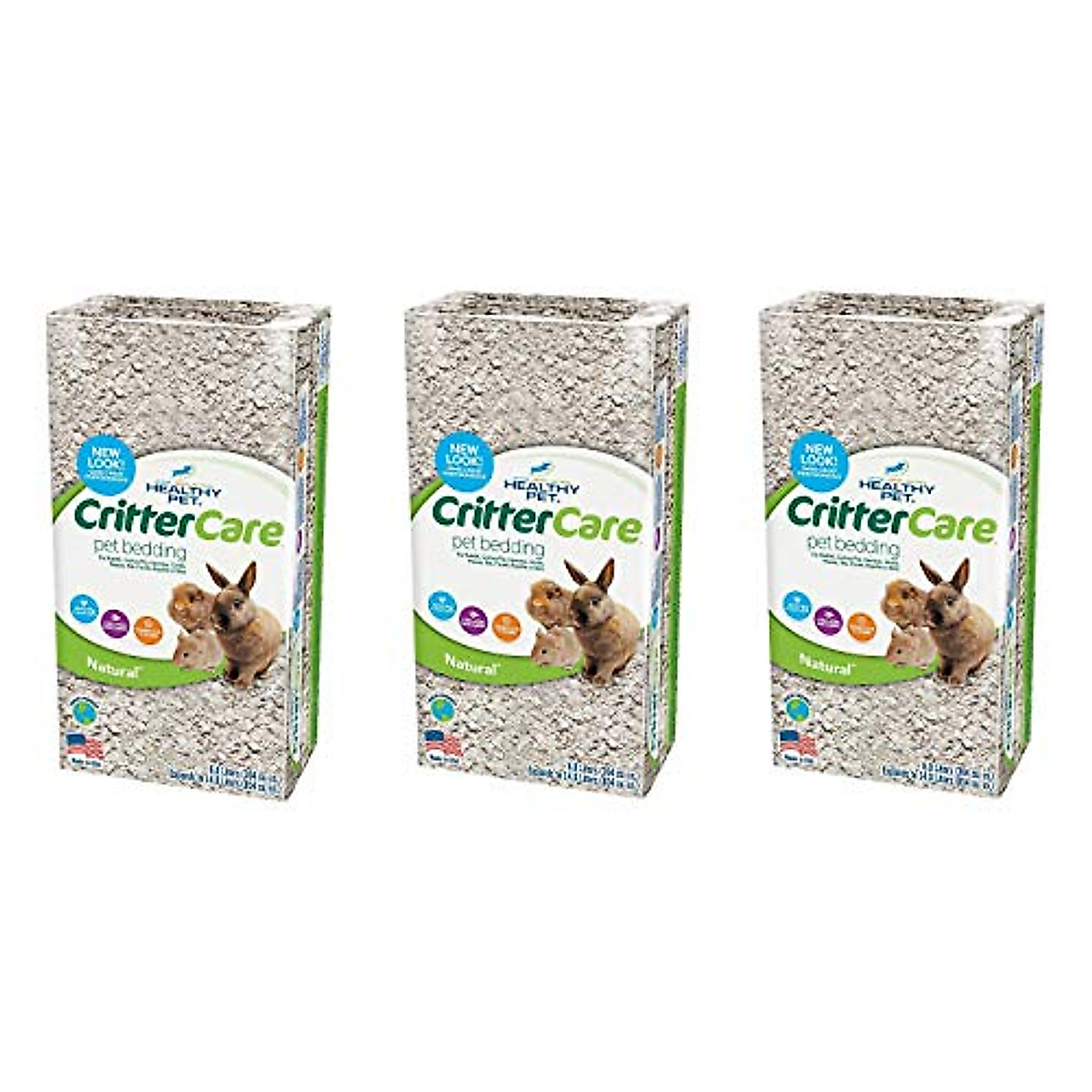 Healthy Pet HPCC Natural Bedding, 14-Liter (Тhrее Pаck)