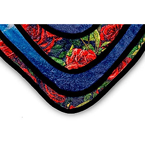 JUST FUNKY Borderlands 3 Psycho Bandit Cover Art Fleece Throw Blanket | Official Borderlands Large Collectible Blanket | 60 x 45 Inches