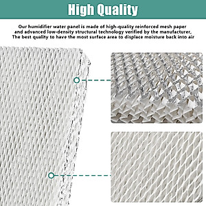 HC22P Whole House Humidifier Filter Pad Replacement Filter Wicks Compatible with Honeywell HE100, HE150, HE220, HE225 HE240, also for AprilAire Water Panel 110 220 550 550B Super Wick Filter -(2 PACK)