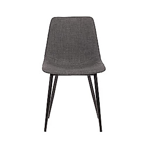 Armen Living Monte Dining Chair, Standard, Charcoal