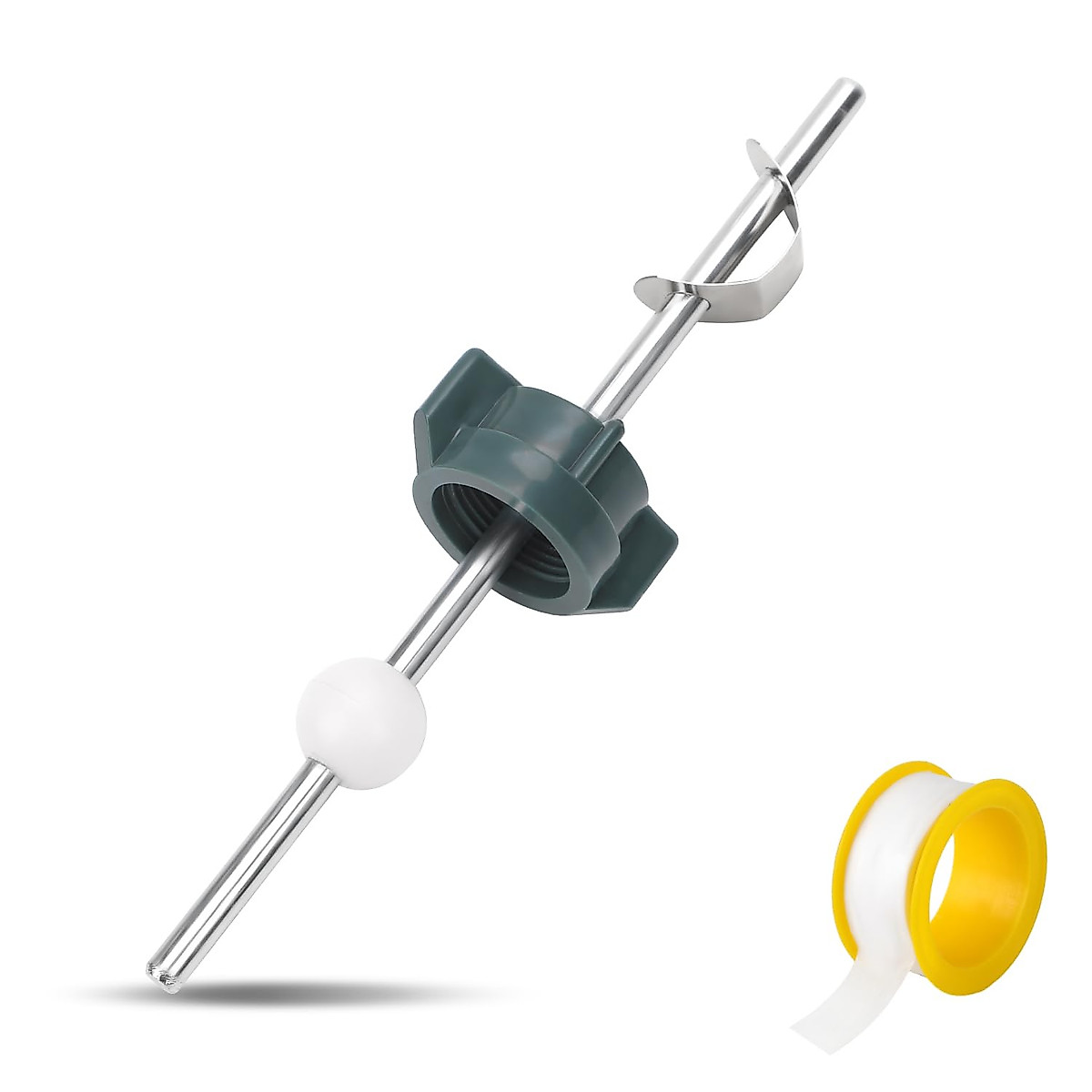 Lavatory Pop Up Center Piece Assembly, Bathroom Sink Drain Stopper Ball Pivot Rod Replacement Compatible with Price Pfister Pop up Stopper & Other Hot Brands Replacement for PS2673