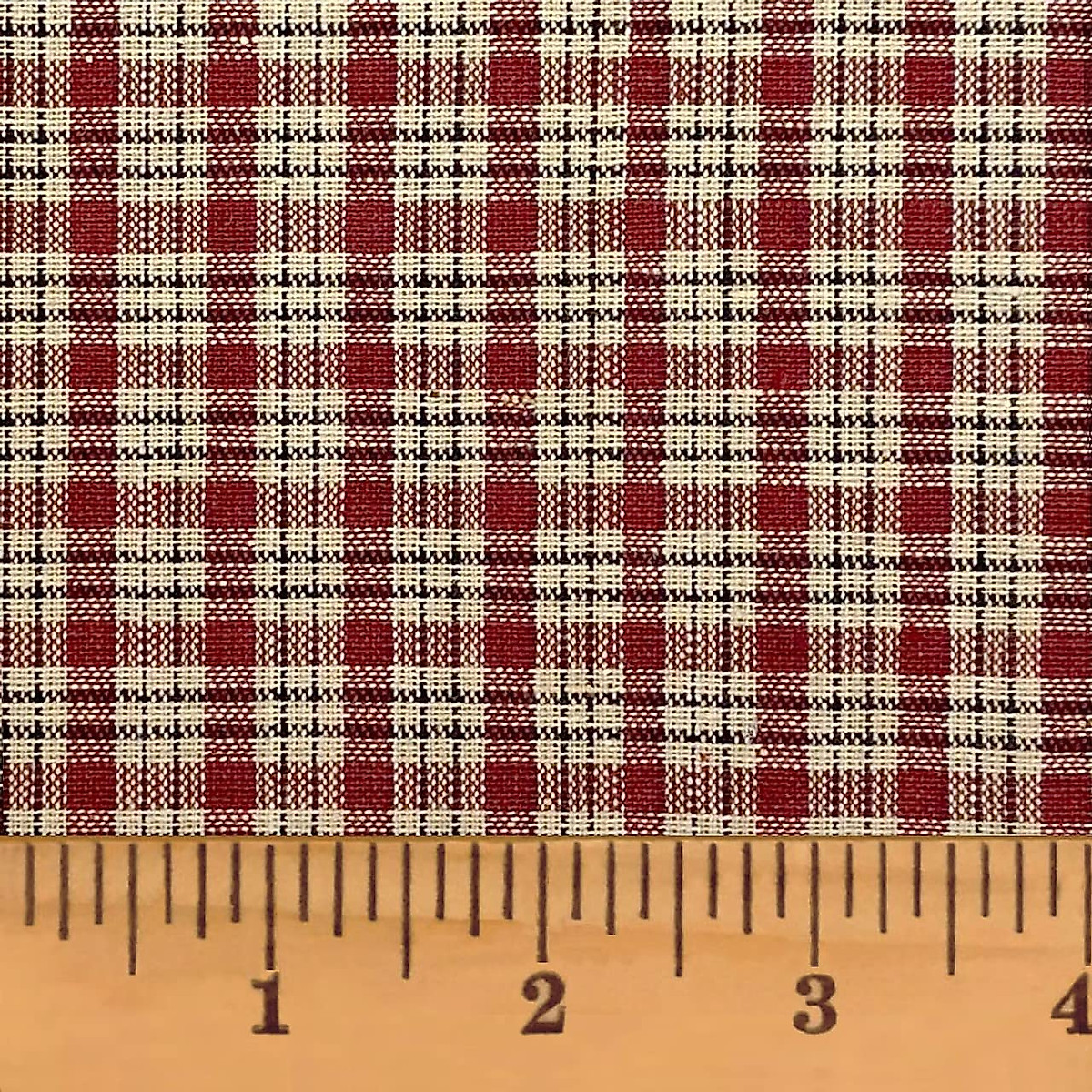 Vintage Christmas 6 Plaid Homespun Cotton Fabric by JCS - Sold by The Yard