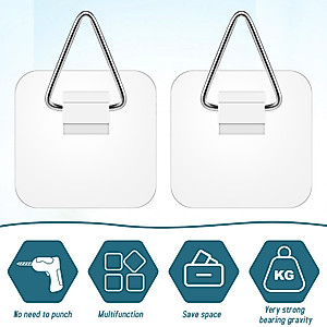 30 Pcs Small Plate Hangers Invisible Plate Hangers for The Wall Self-Adhesive Wall Hanging Hooks Decorative Plate Holders for Display Versatile Wall Plate Hanger for Pictures, Home, Office, Kitchen