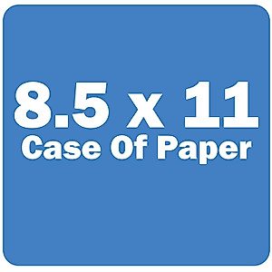 Relay MP, Multipurpose Copy Paper, 20lb, 8.5 x 11, 92 Bright - 10 Ream Carton / 5,000 Sheets (013020C)