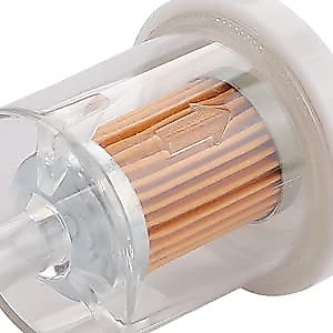 HIPA 691035 493629 Fuel Filter Lawn Mower Part for Briggs and Stratton Lawn Mower Accessories 40 Micron 493629 5065 691035 12hp 17.5hp 27hp 35hp Engines Kawasaki 49019-0027