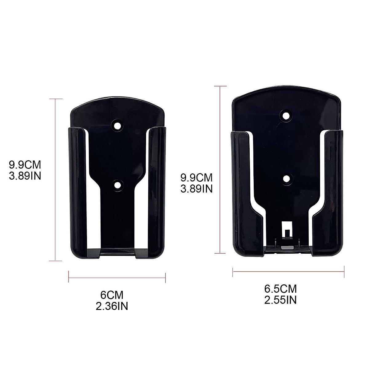 Remote Control Holder, Wall Mount Air Conditioner Remote Control Organizer, Media Player Controller Holder, Self Adhesive Remote Control Holder for Home Office School Storage