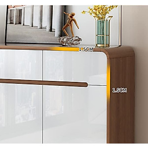 LDCHNH Multilayer Display Shoerack Wood Assembly Narrow Bedroom Shoe Rack Entryway Stackable