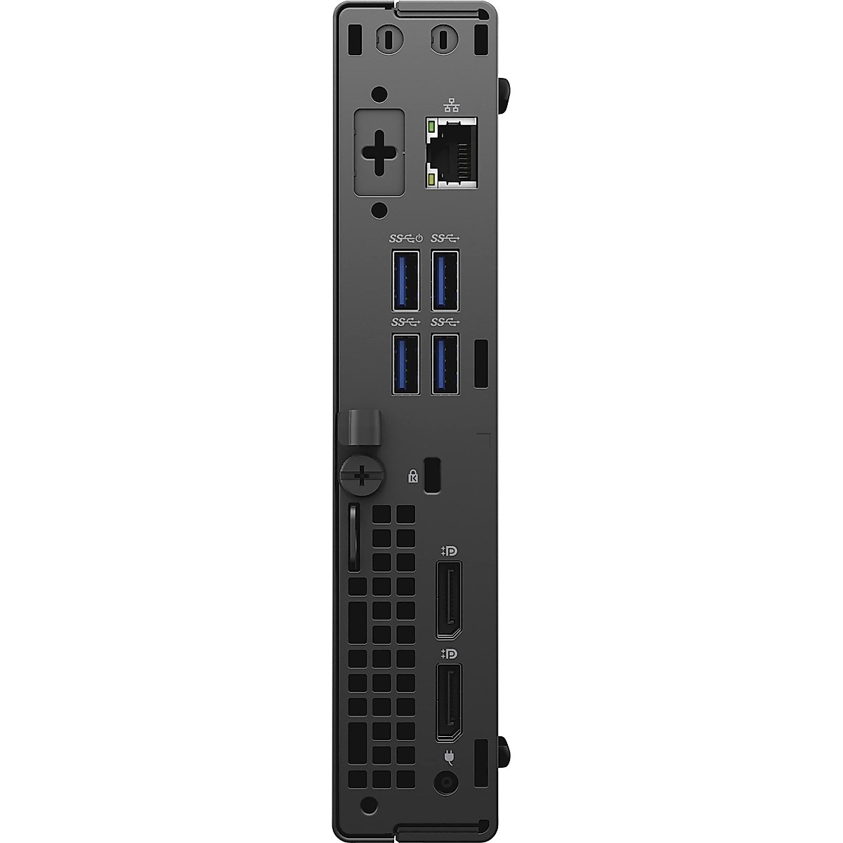 Dell OptiPlex 3000 3090 Desktop Computer - Intel Core i3 10th Gen i3-10105 Quad-core (4 Core) 3.70 GHz - 8 GB RAM DDR4 SDRAM - 256 GB M.2 PCI Express NVMe SSD - Micro PC - Black