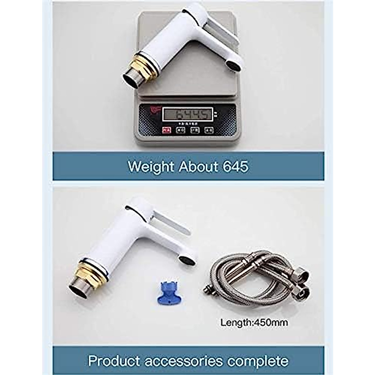 Kitchen Taps Kitchen Tap Kitchen Tap Fashion Style Home Multi-Color Bath Basin Faucet Cold and Hot Water Taps Black White Bathroom Mixer