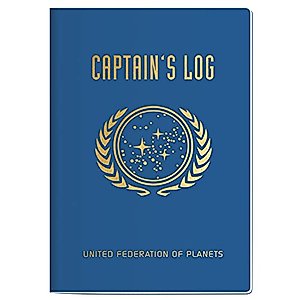Star Trek Captain's Log Passport Sized Mini Notebook