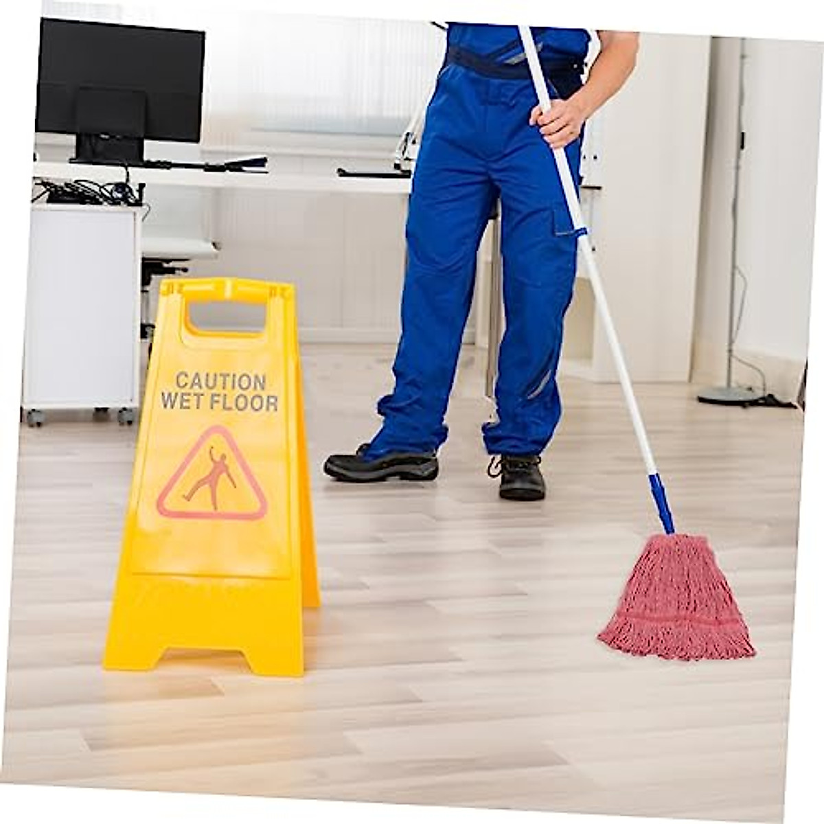 KALLORY 1pc Replacement Mop Pads Industrial Mop Thin Headband Sponge Mops Floor Mops Microfiber Spray Mop Practical Mop Cloth Mop Cloth Replacement Cleaning Mop Cloth Mop Head Red Supplies