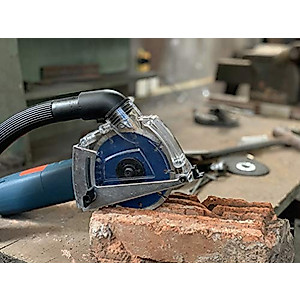 Aidelife Cutting Dust Shroud for Angle Grinders 4.5"/5" + Diamond Saw Blade 5"