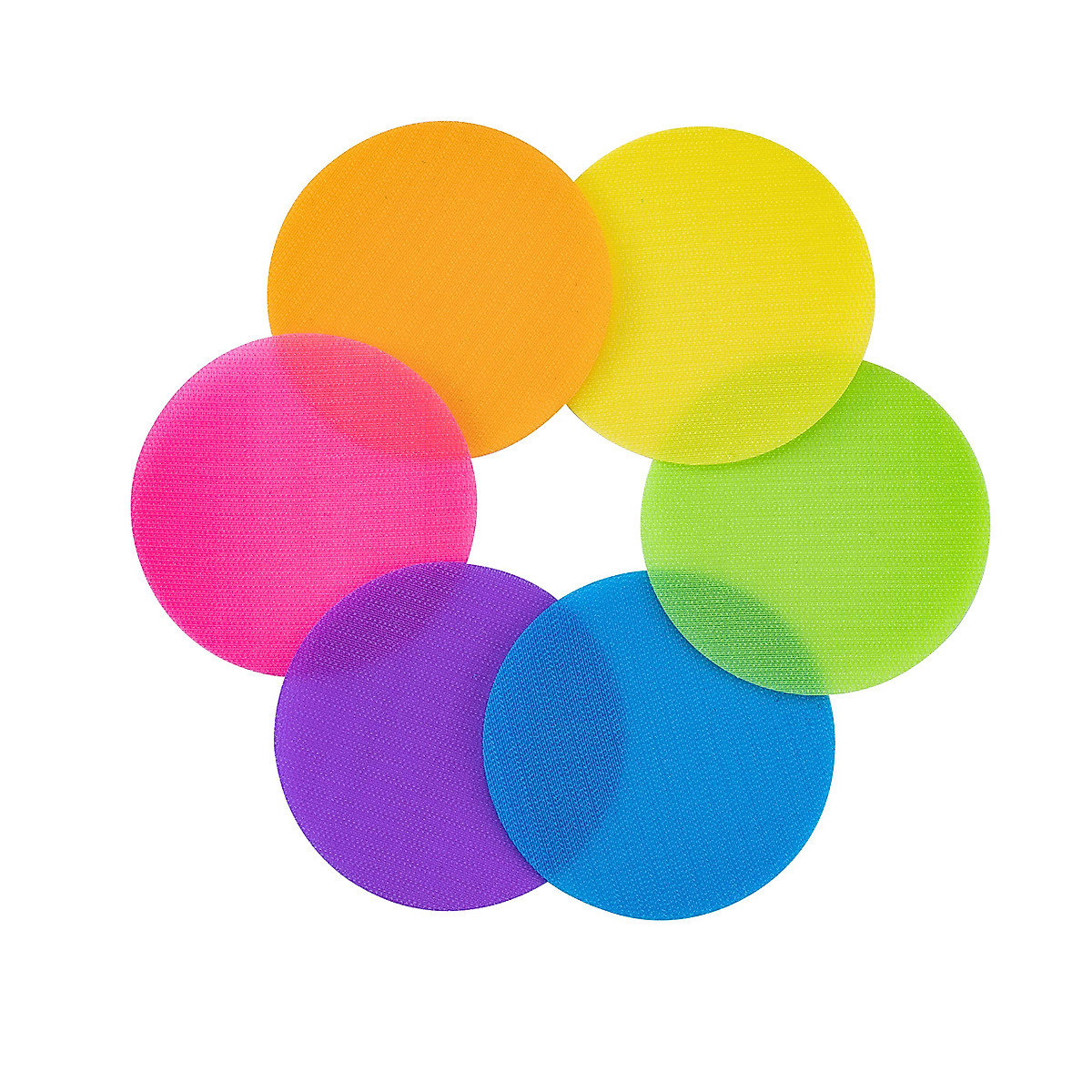 Nylon Floor Spots Circles Carpet Spots Maker Dots for Teachers and Children Preschool Classrooms