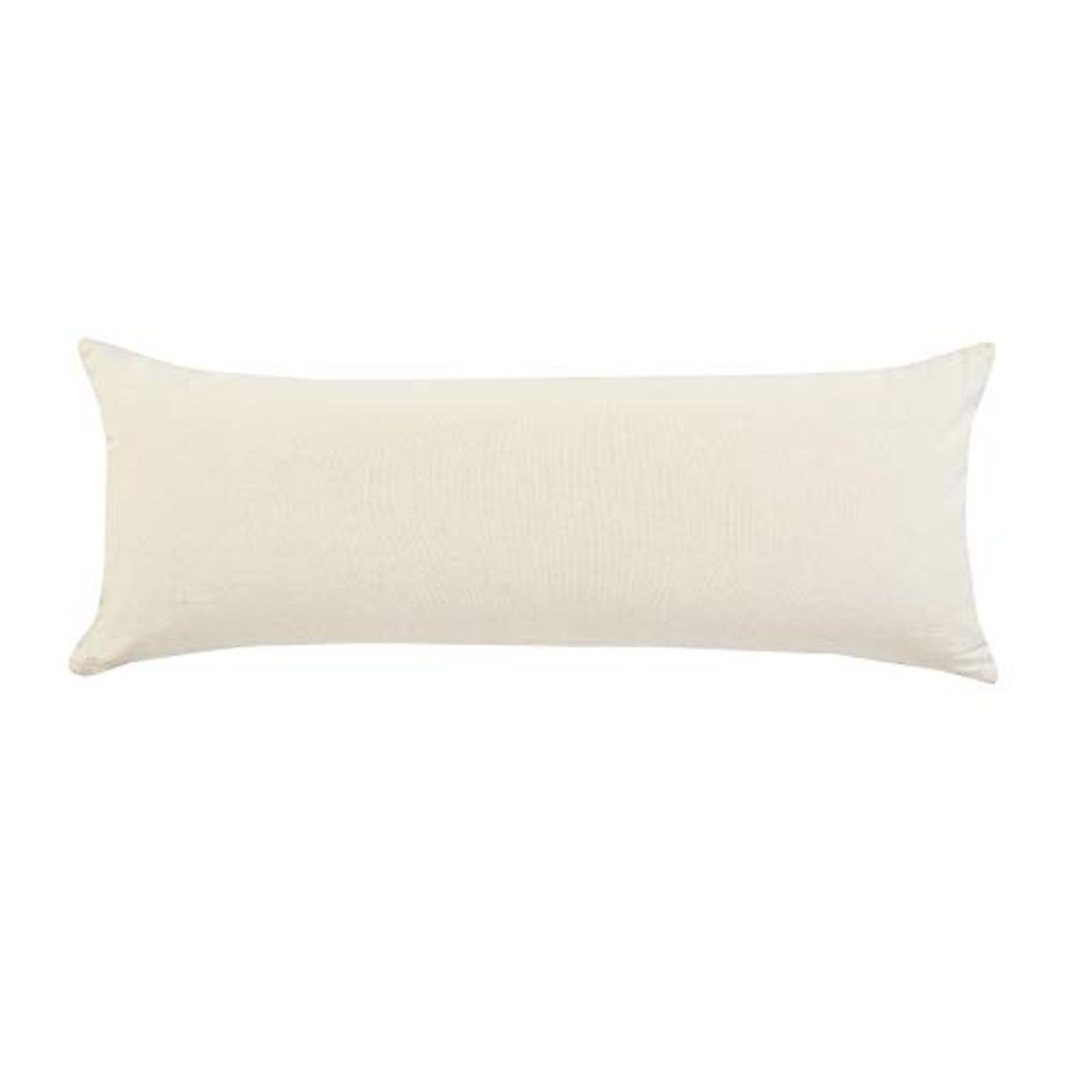 LR Home Wispy Ways Lumbar Throw Pillow, 14" x 36", Dusty Pink/Cream